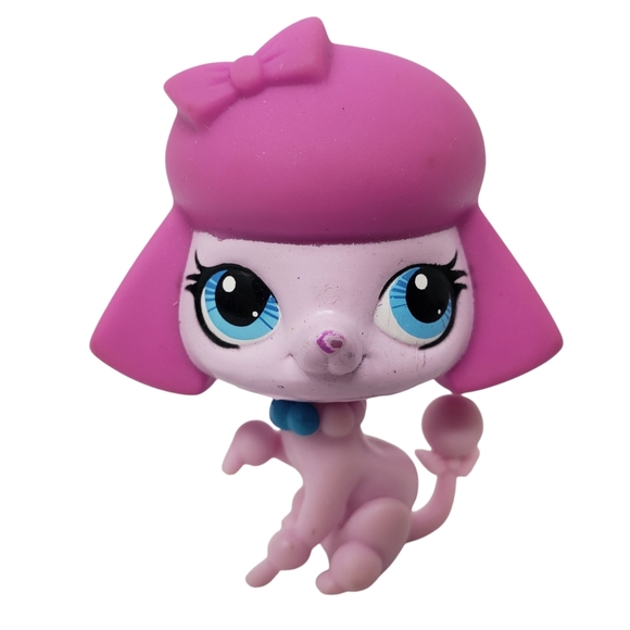Toys | Littlest Pet Shop Lps Pink Poodle Dog Figure | Poshmark